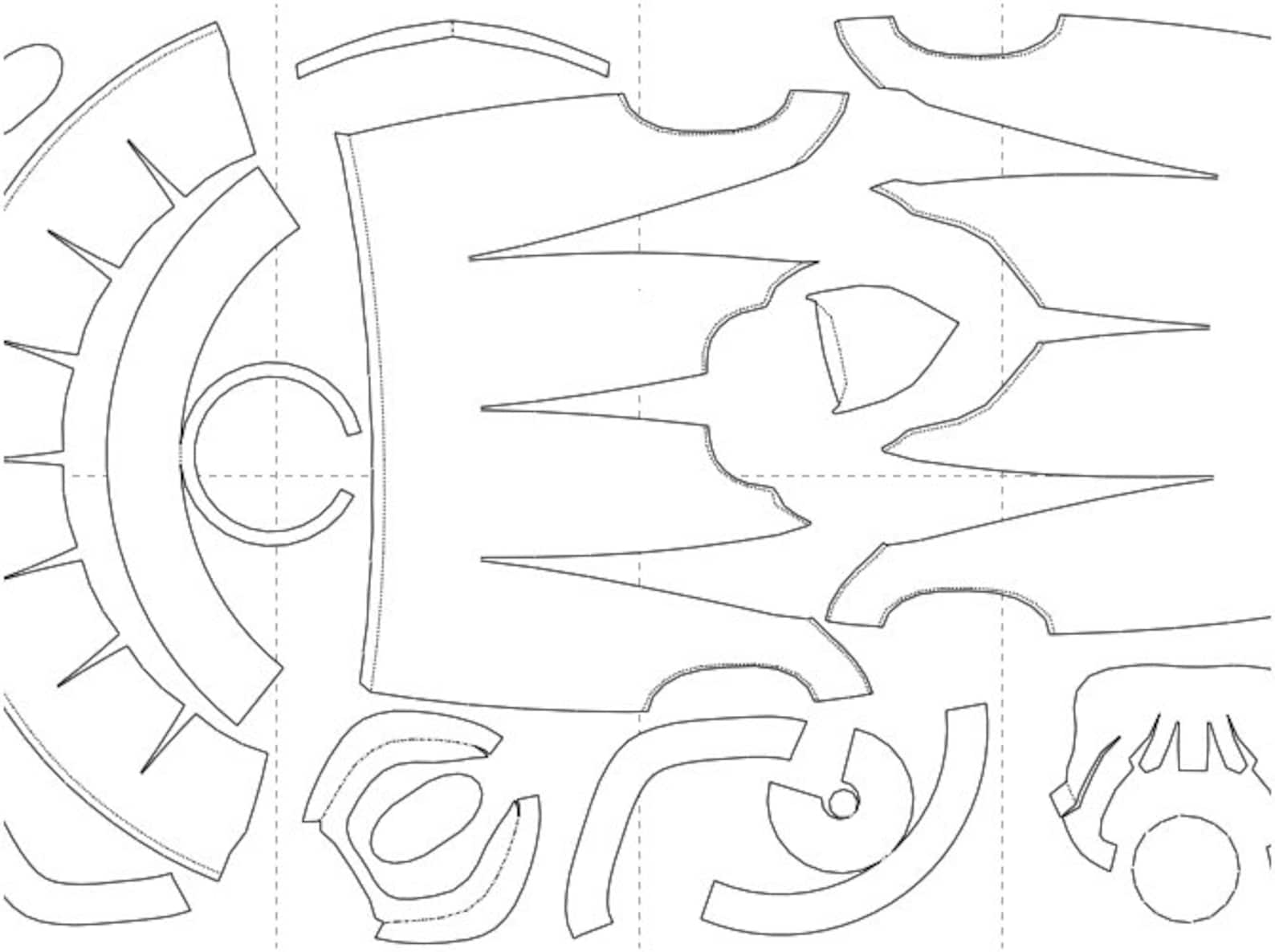 Mega Man X-buster Pepakura FOAM Unfold - Etsy