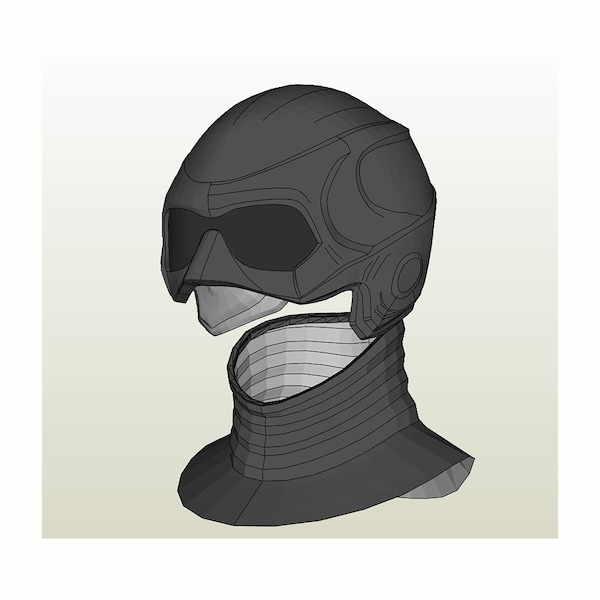 Spiderman Noir Mask - Etsy