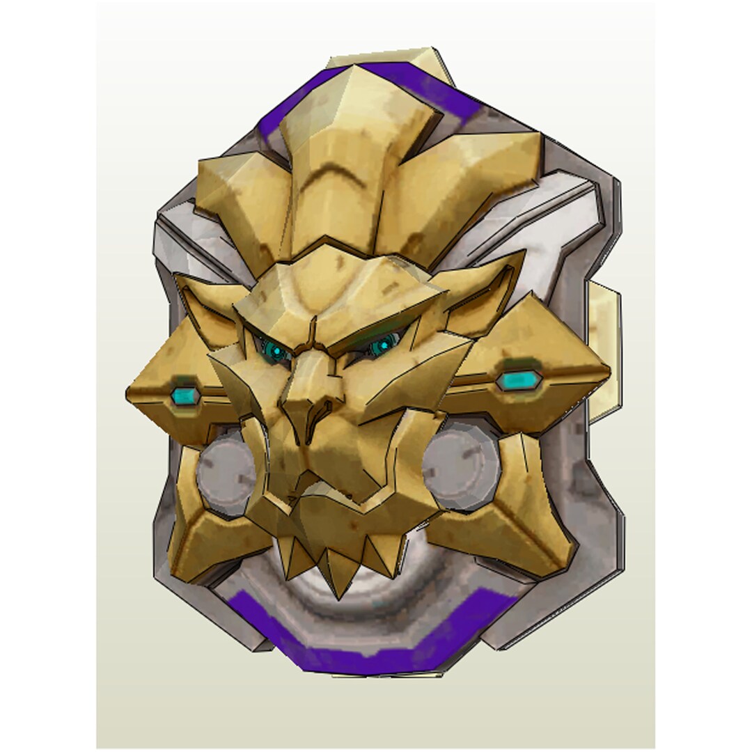 Lionhardt Shield - Pepakura FOAM Unfold - Etsy