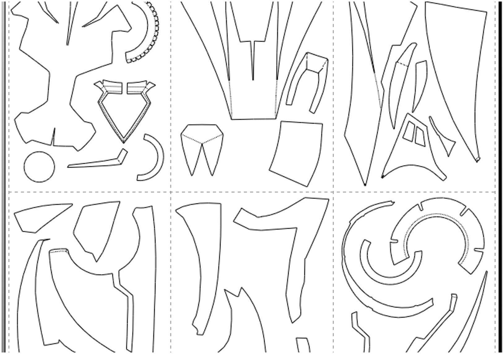 Zero's Helmet - Pepakura FOAM Unfold - Etsy