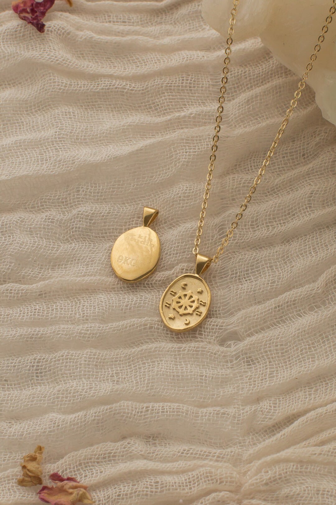 Wheel of Fortune Pendant / Manifestation Jewelry / Tarot Inspired ...