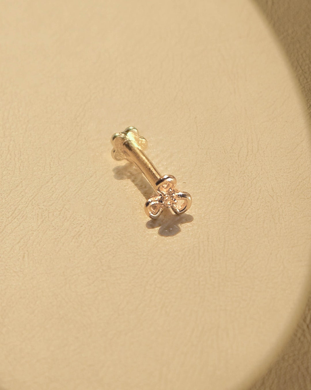 18k Gold Filled Piercing / Helix Piercing / Lobe Piercing/ Anime-themed ...