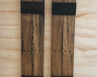 Wood shutters | Etsy