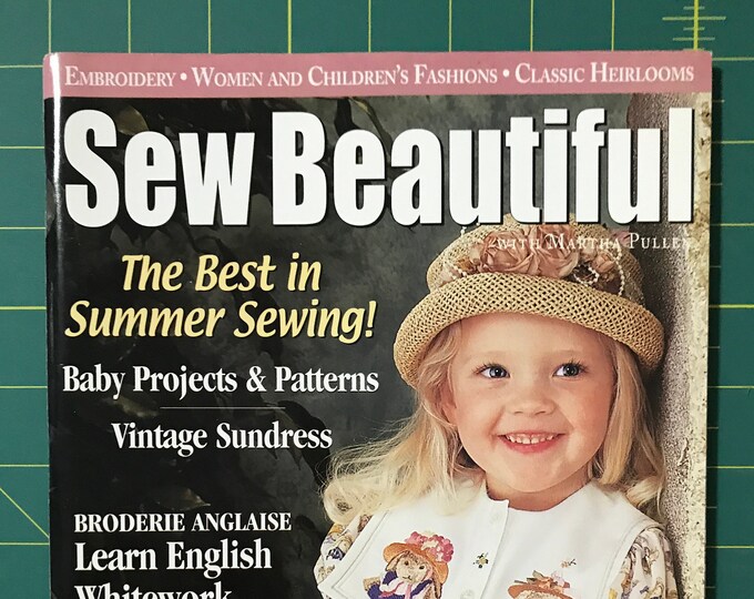 Sew Beautiful, Issue No. 76, 2001 - Etsy