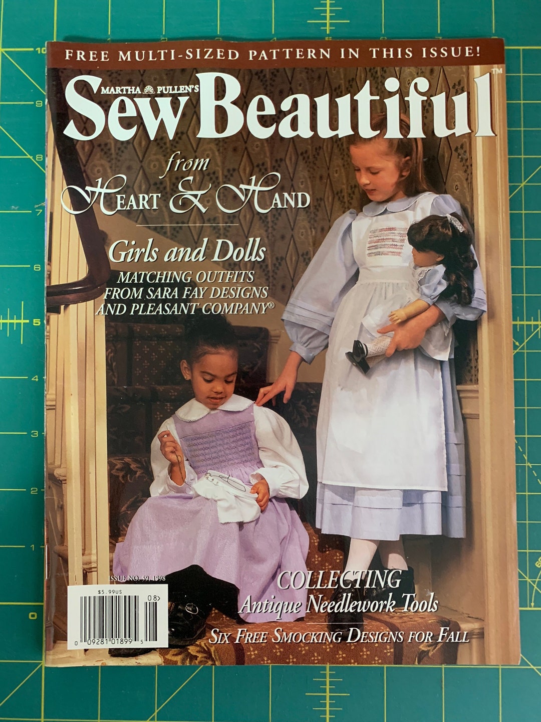Sew Beautiful, Issue 59 1998 - Etsy