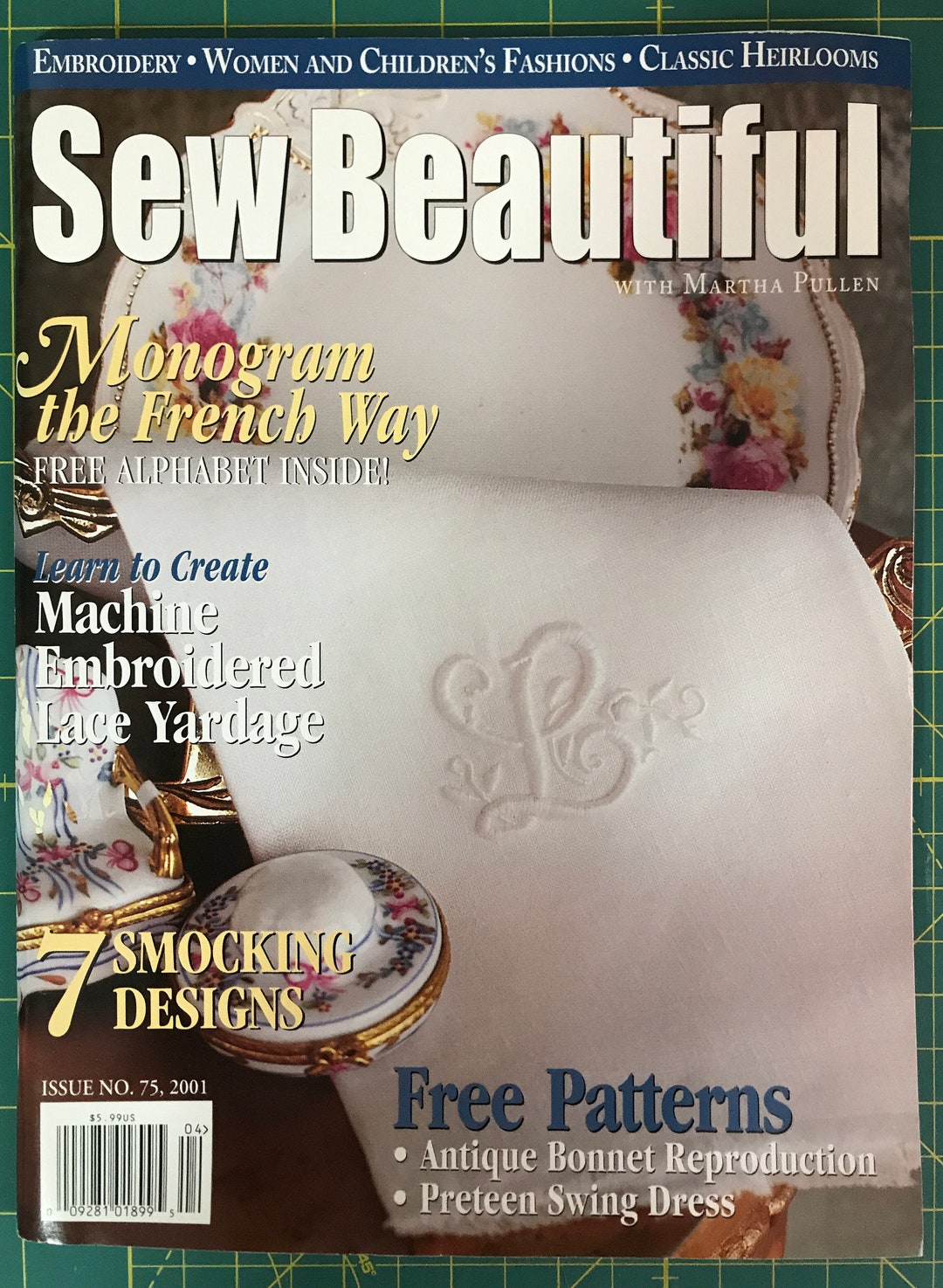 Sew Beautiful, Issue No. 75, 2001 - Etsy