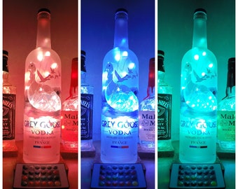 Grey Goose Lamp - Etsy