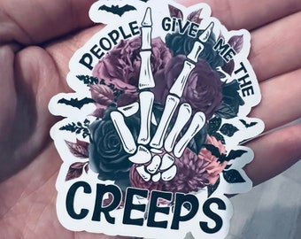 People Give Me the Creeps Png - Etsy