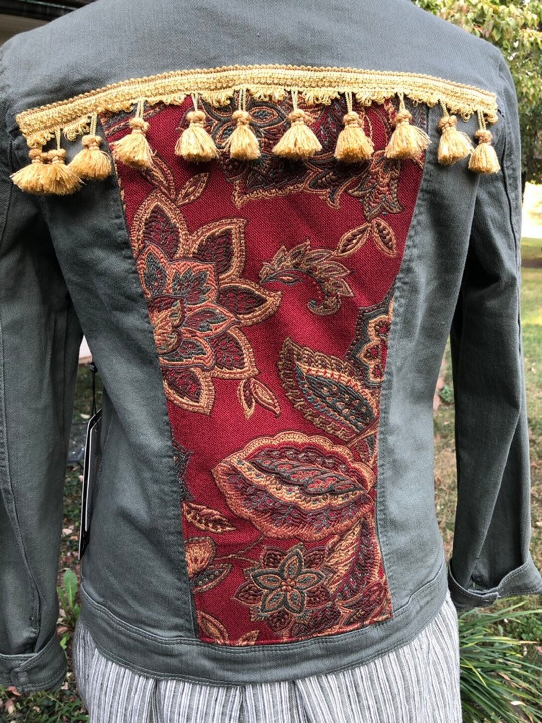 Rich Brocade With Gold - Etsy