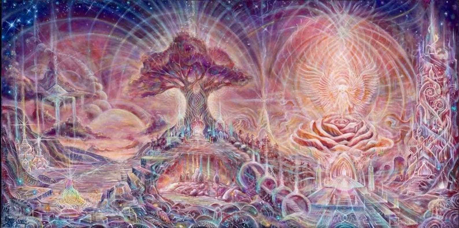 Canvas Print remembering Lemuria 14x28 Stretched Giclee on Canvas by ...