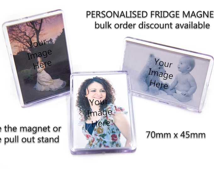 Personalised Fridge Magnet Custom Magnet Photo Magnet Design Your Own ...