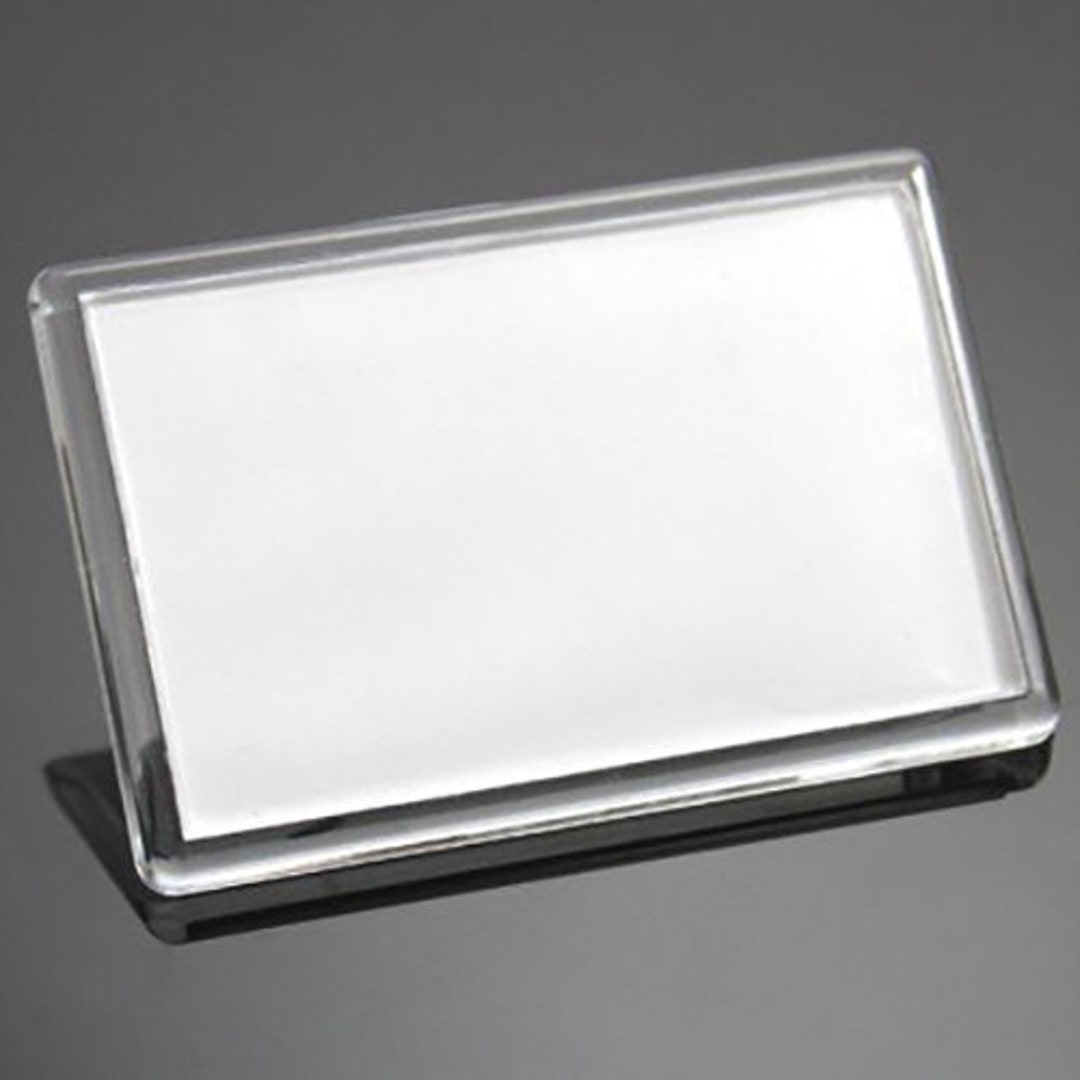 10 X Blank Fridge Magnet Acrylic 70mm X 45mm UK Trusted Seller Large ...