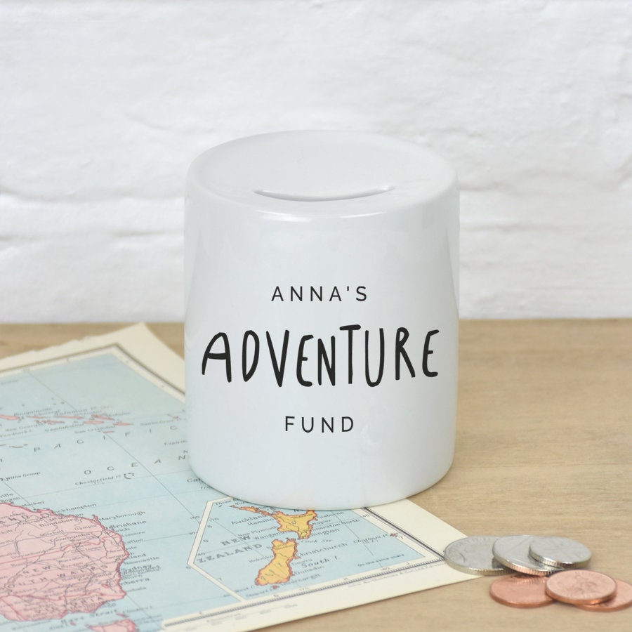 Personalised Money Box or Piggy Bank. Text Image or Logo on - Etsy UK