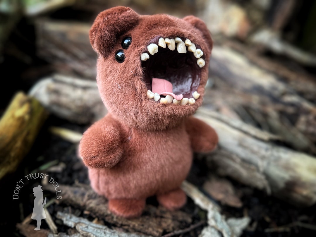 Bobble Bear Creepy Teddy Bear Horror Teddy, Creepy Teddy, Creepy Cute ...