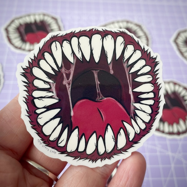 Creepy Stickers - Etsy