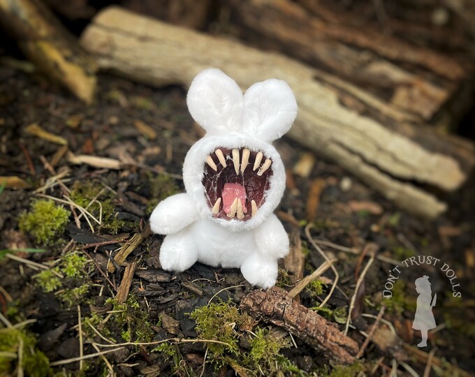 Beastie Bun Bun Horrific Little Bunny Horror Rabbit, Creepy Teddy ...