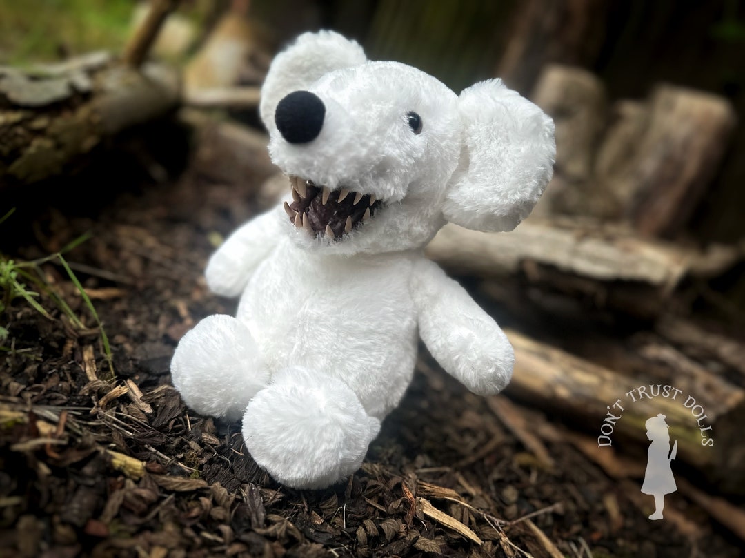 Mousefiend Horrific White Mouse Monster Horror Teddy - Etsy