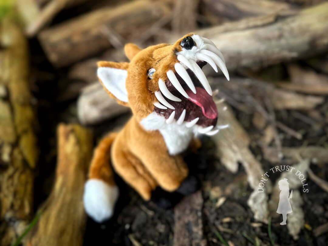 Hugo - Horrific Fox Creature | Horror Fox, Creepy Teddy, Creepy Doll ...