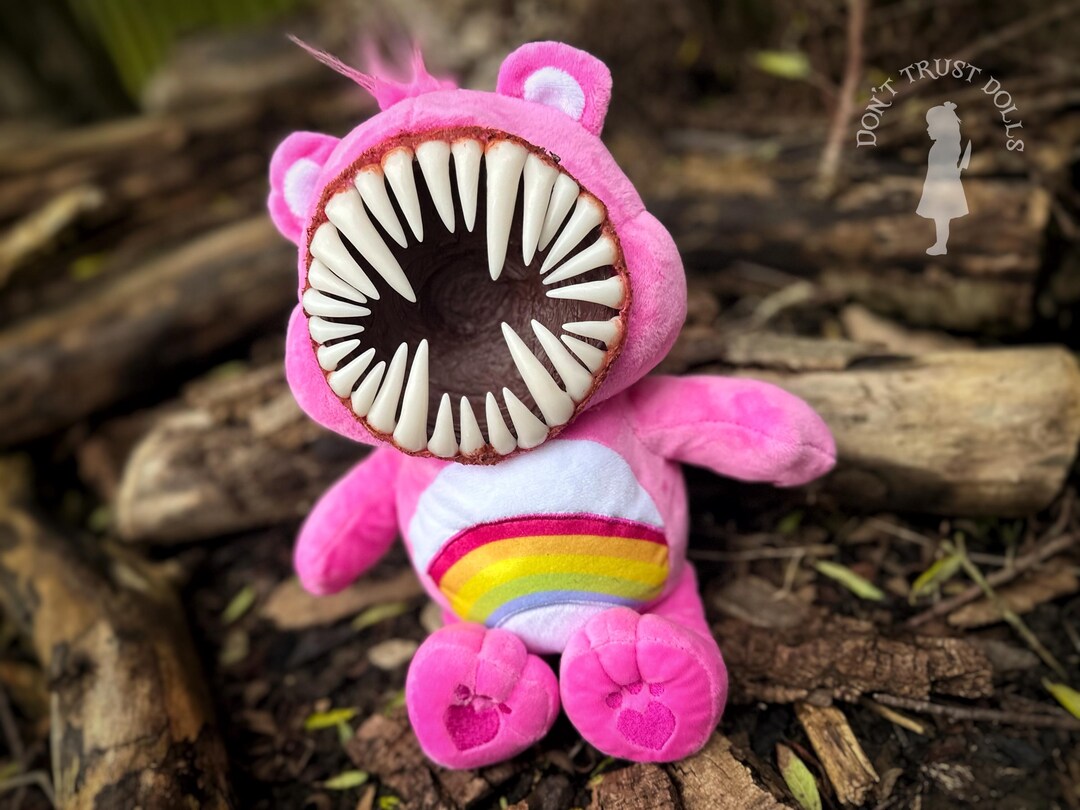 Rainbow Scare Bear Horror Monster Bear Horror Teddy, Creepy Teddy ...