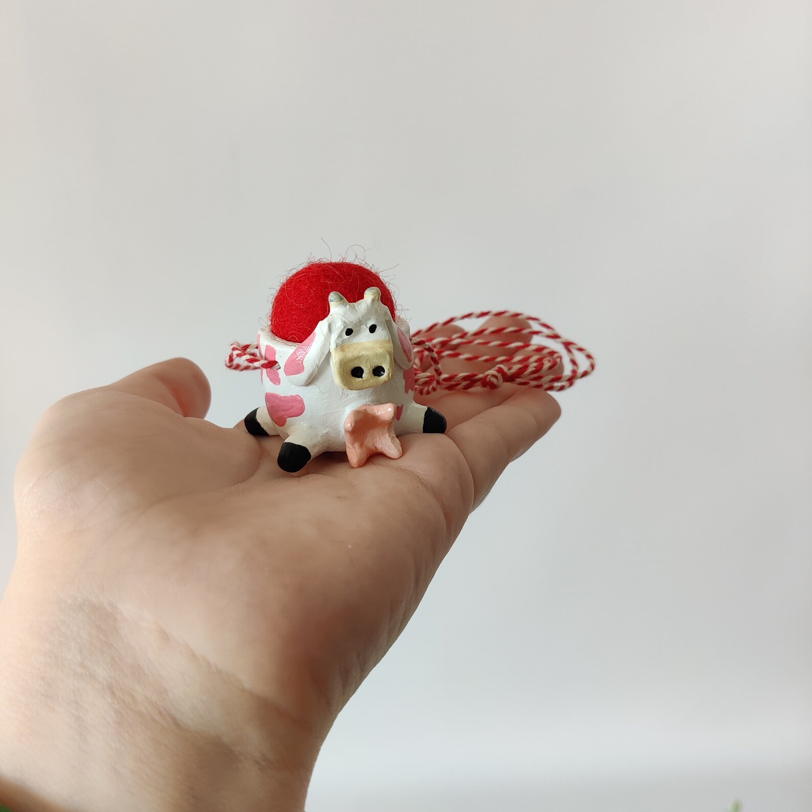 Cow Hanging Car Air Freshener Essential Oil Car Clay Diffuser - Etsy