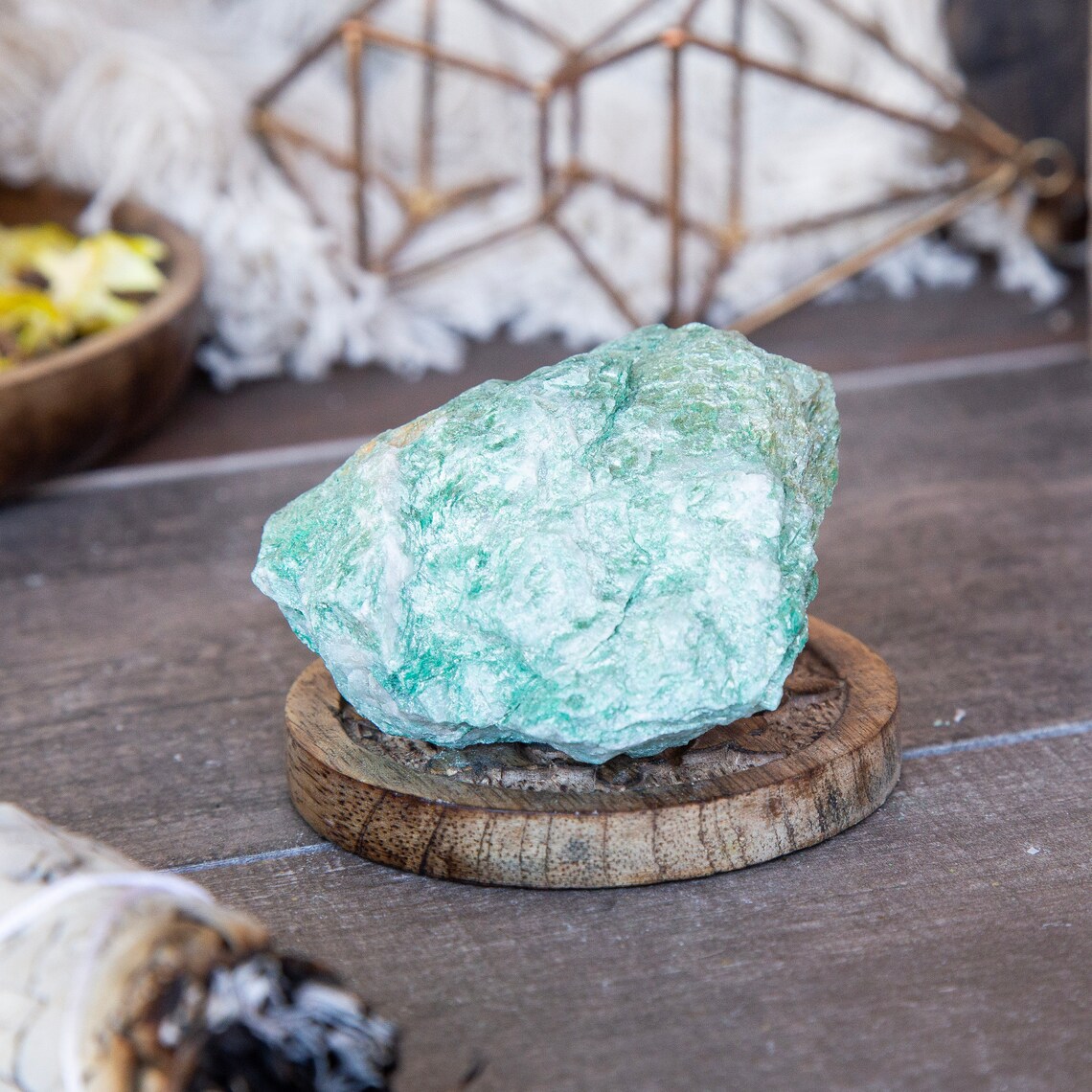 Large Natural Rough Fuchsite Stone Over 2 1/2 Inches | Etsy