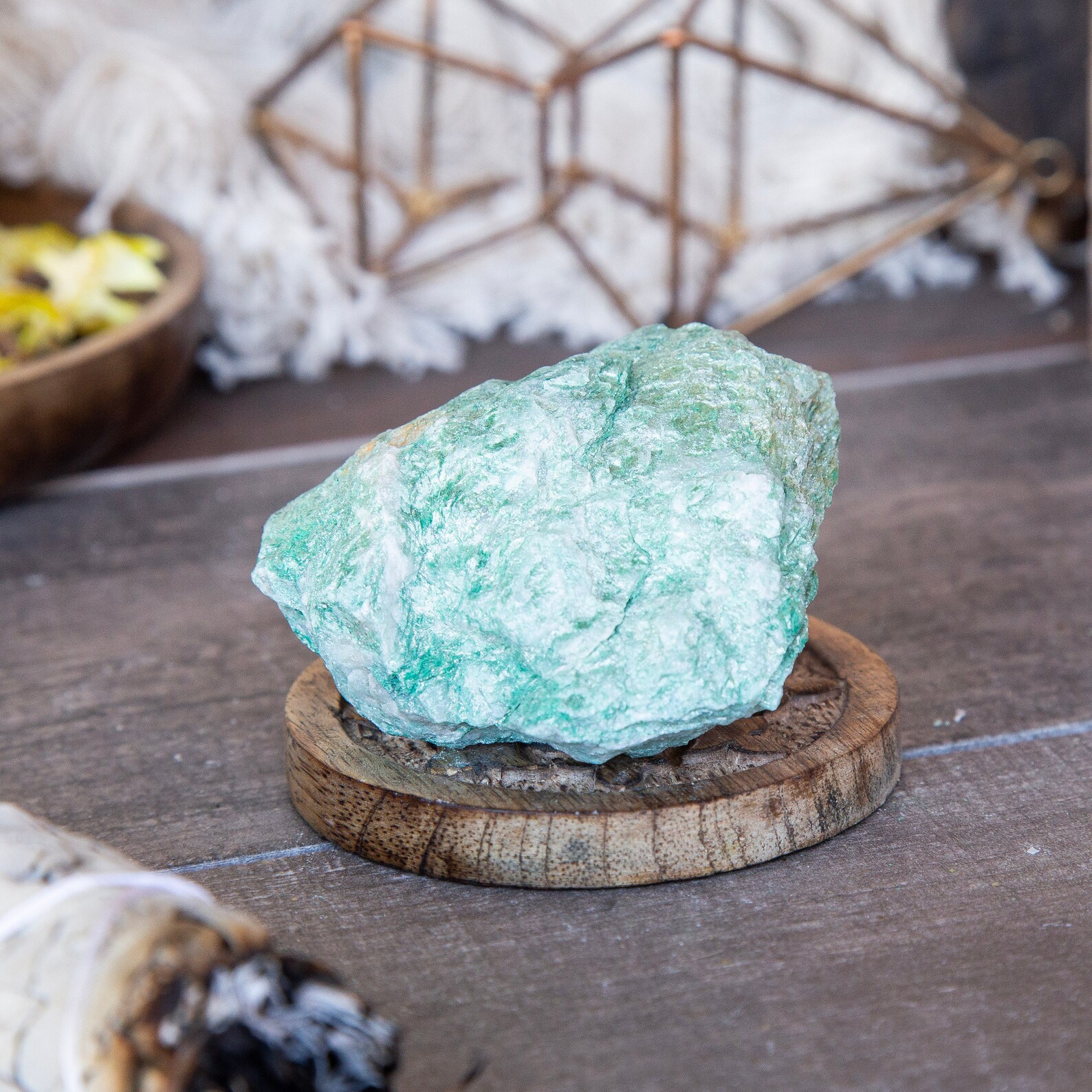 Large Natural Rough Fuchsite Stone Over 2 1/2 Inches | Etsy