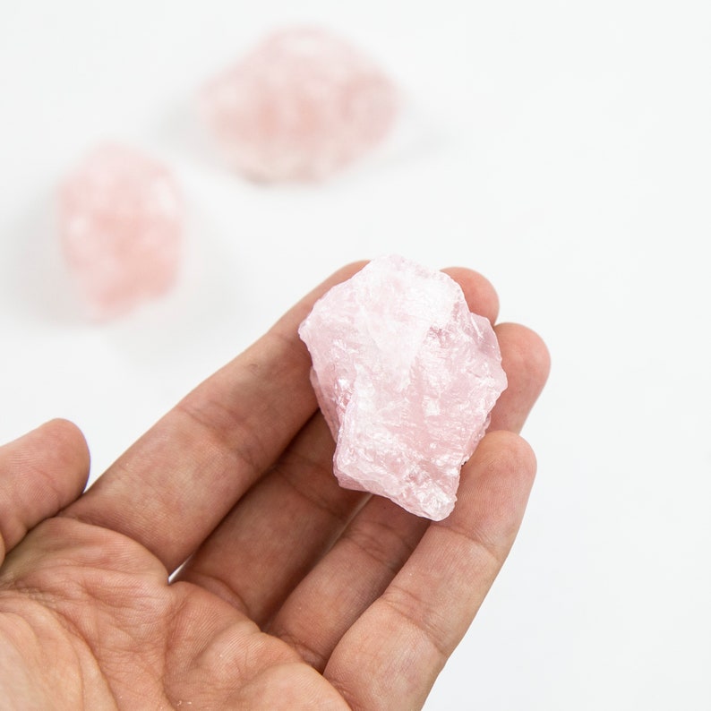Rose Quartz Crystal Rose Quartz Stone Raw Pink Quartz - Etsy