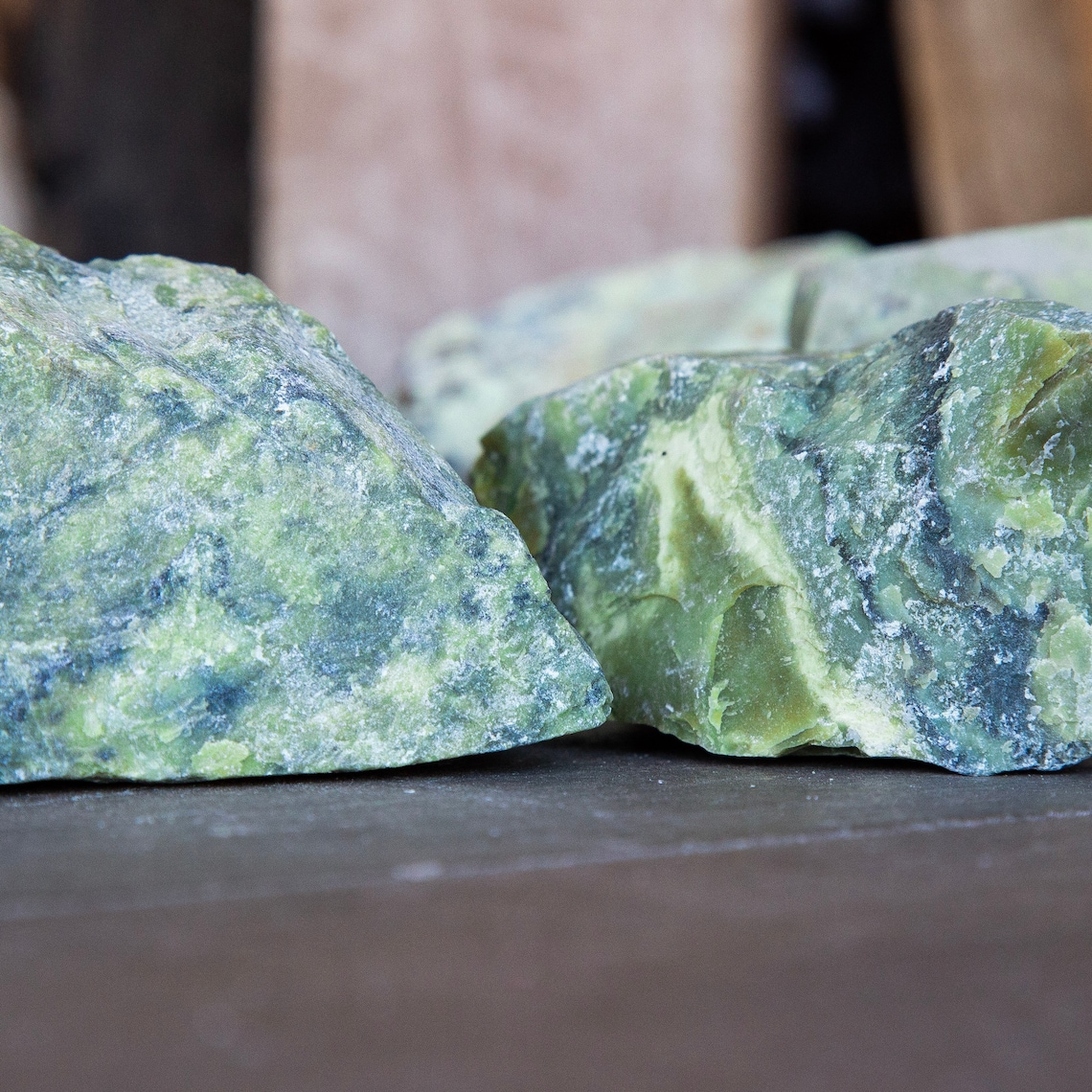 Large Natural Rough Serpentine Stone - Over 1/2 Pound - Healing ...