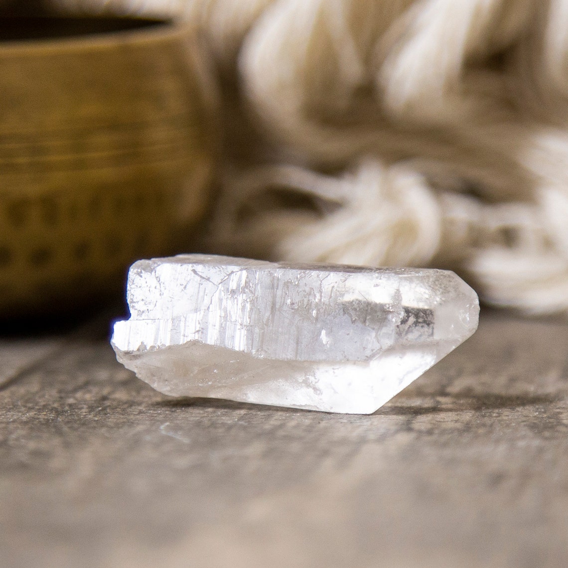 Natural Clear Quartz Crystal Point Raw Clear Quartz Point | Etsy