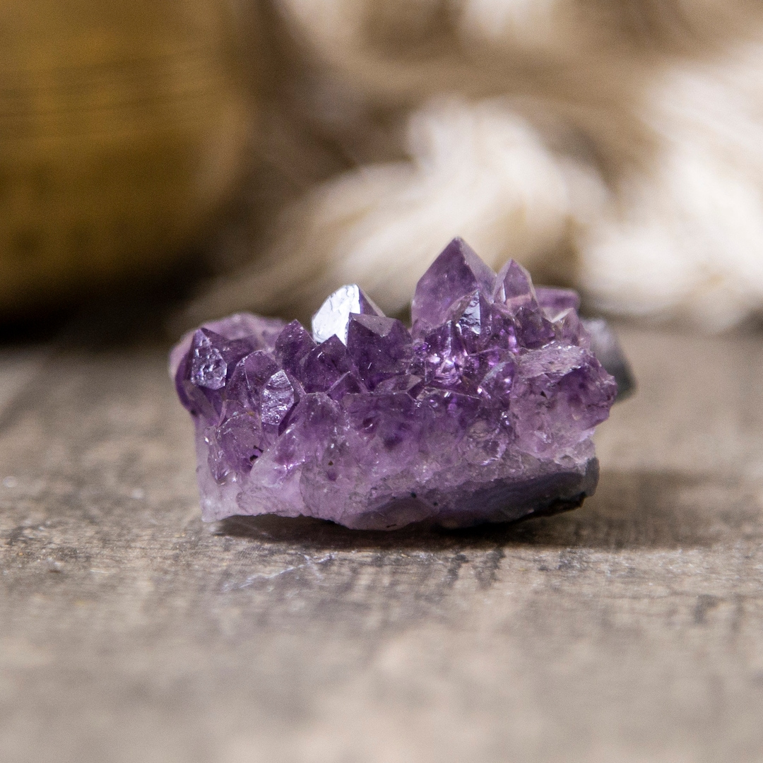 Natural Amethyst Crystal - Raw Amethyst Cluster - Amethyst Geode ...