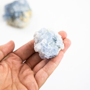 Blue Celestite Crystal - Celestite Stone - Celestine Crystal for ...