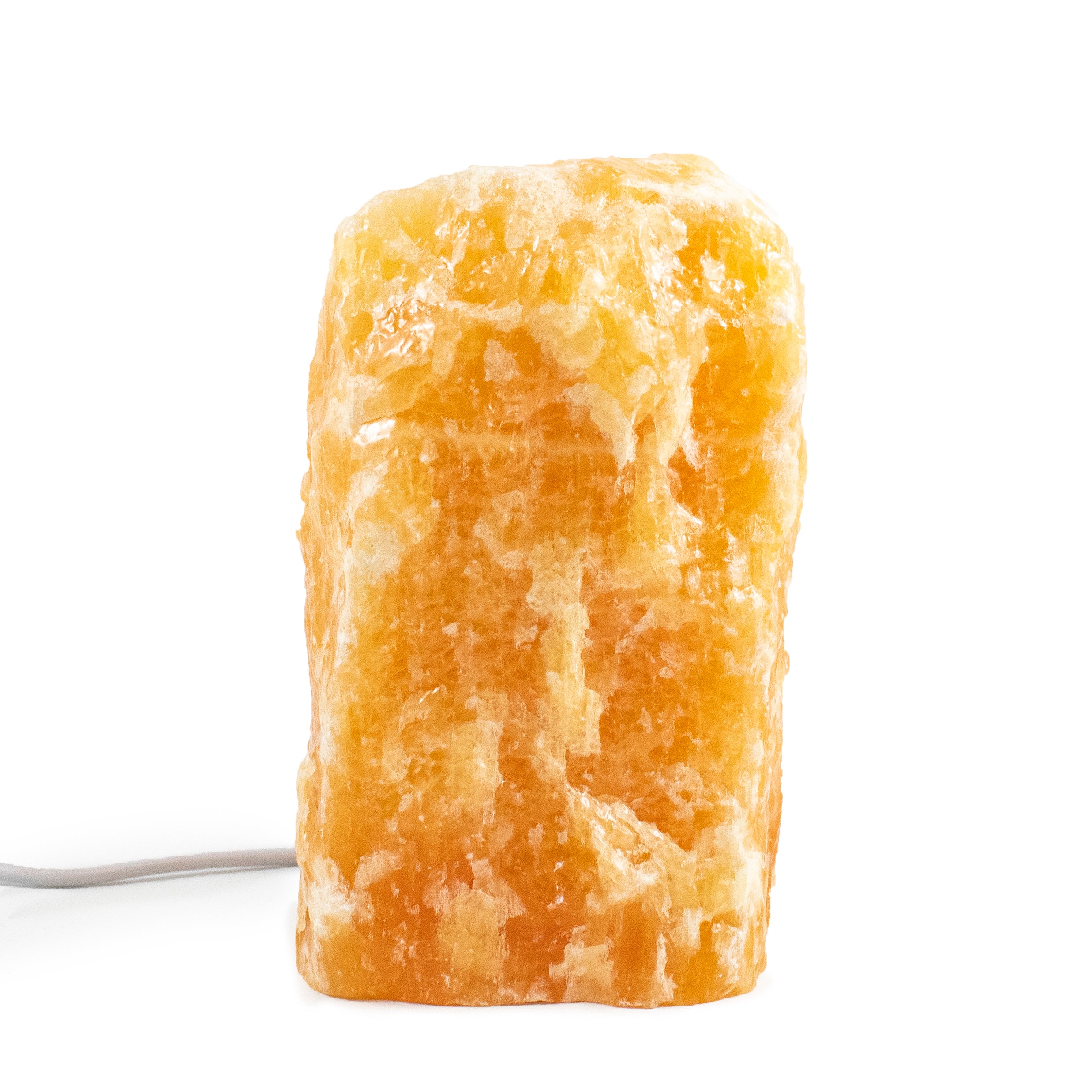 Orange Calcite Crystal Lamp Home Decor Calcite Light the - Etsy