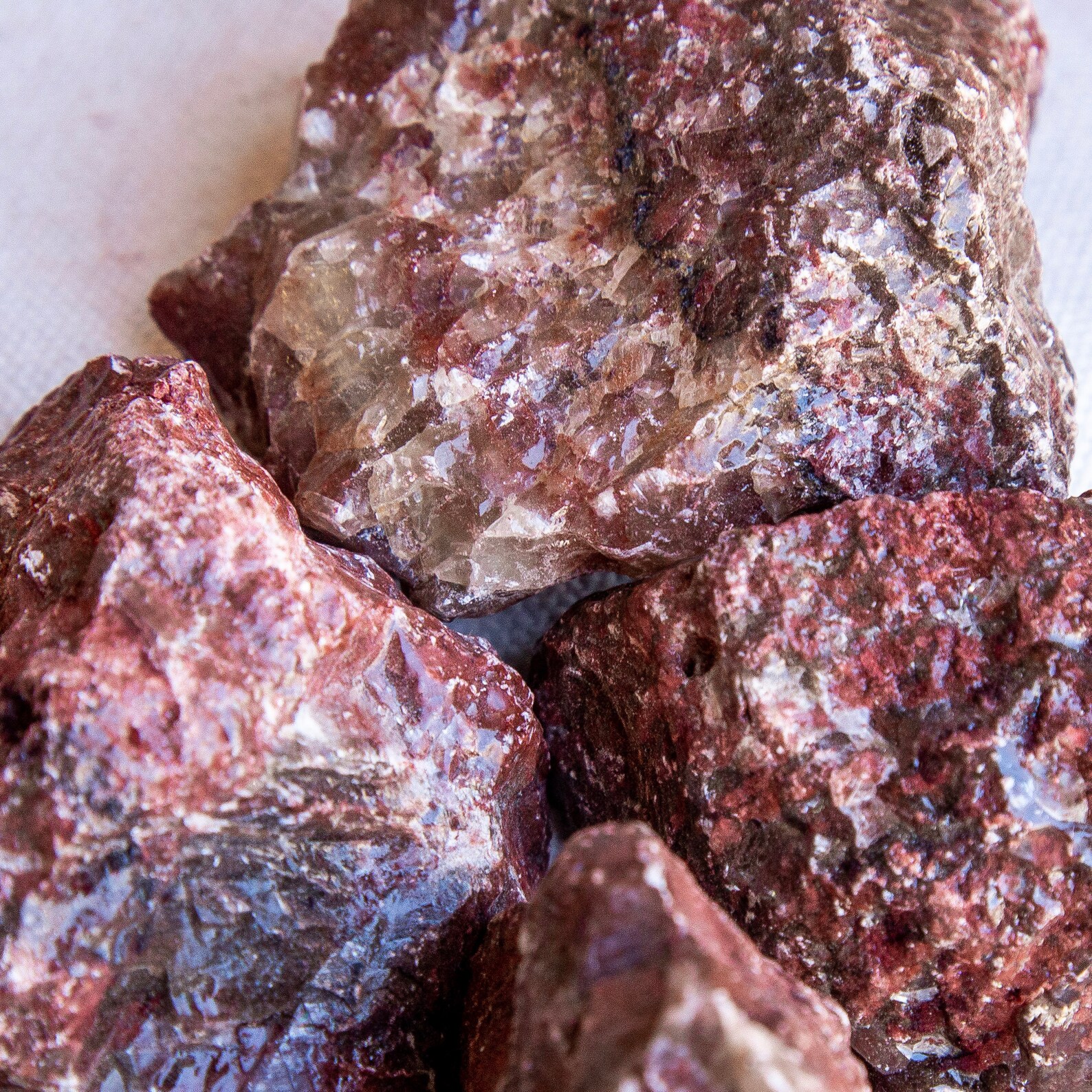 Large Natural Rough Red Calcite Stone Over 1/4 Pound - Etsy