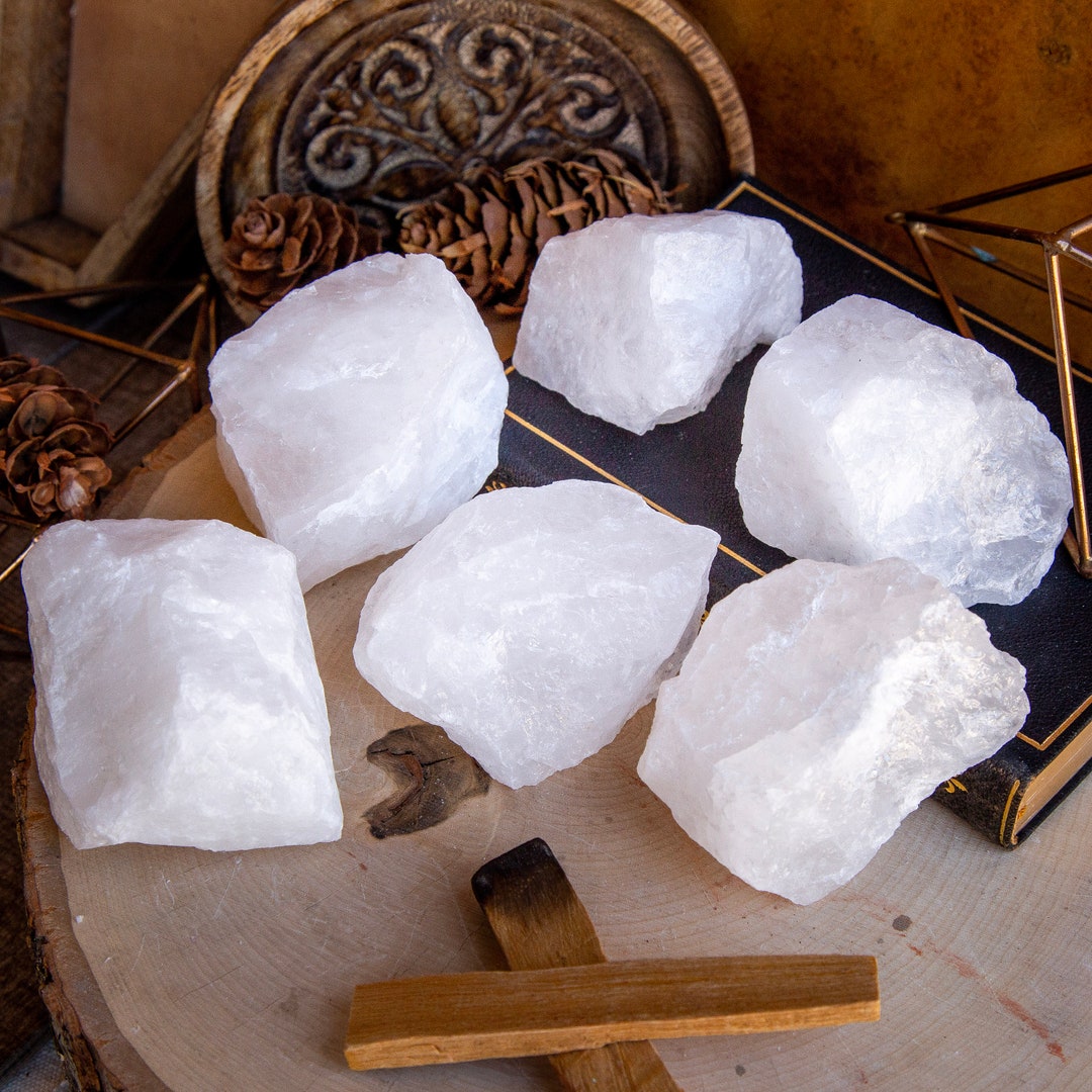 Large Natural Rough Quartz Stone - Over 1/2 Pound - Healing Crystals ...