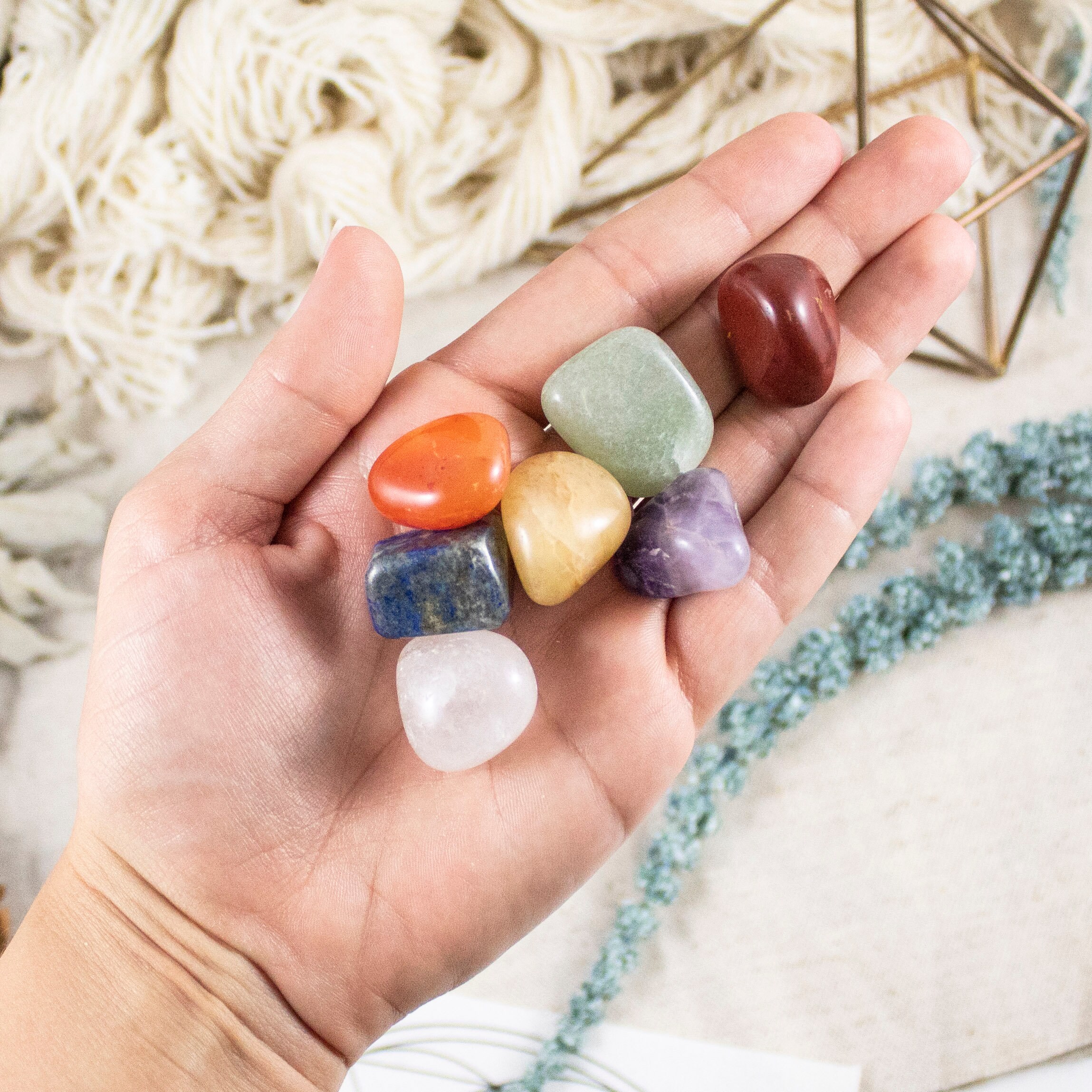 Chakra Set and Raw Crystals Healing Crystals Sampler Pack | Etsy