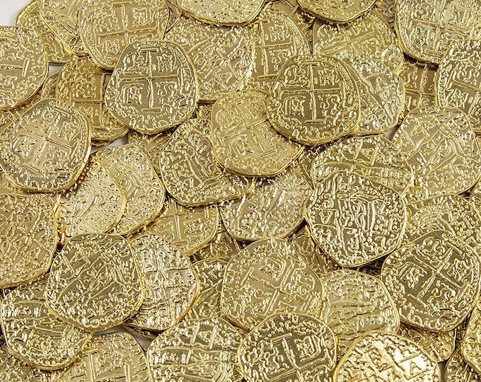 Gold Doubloon Replica Coins - Etsy