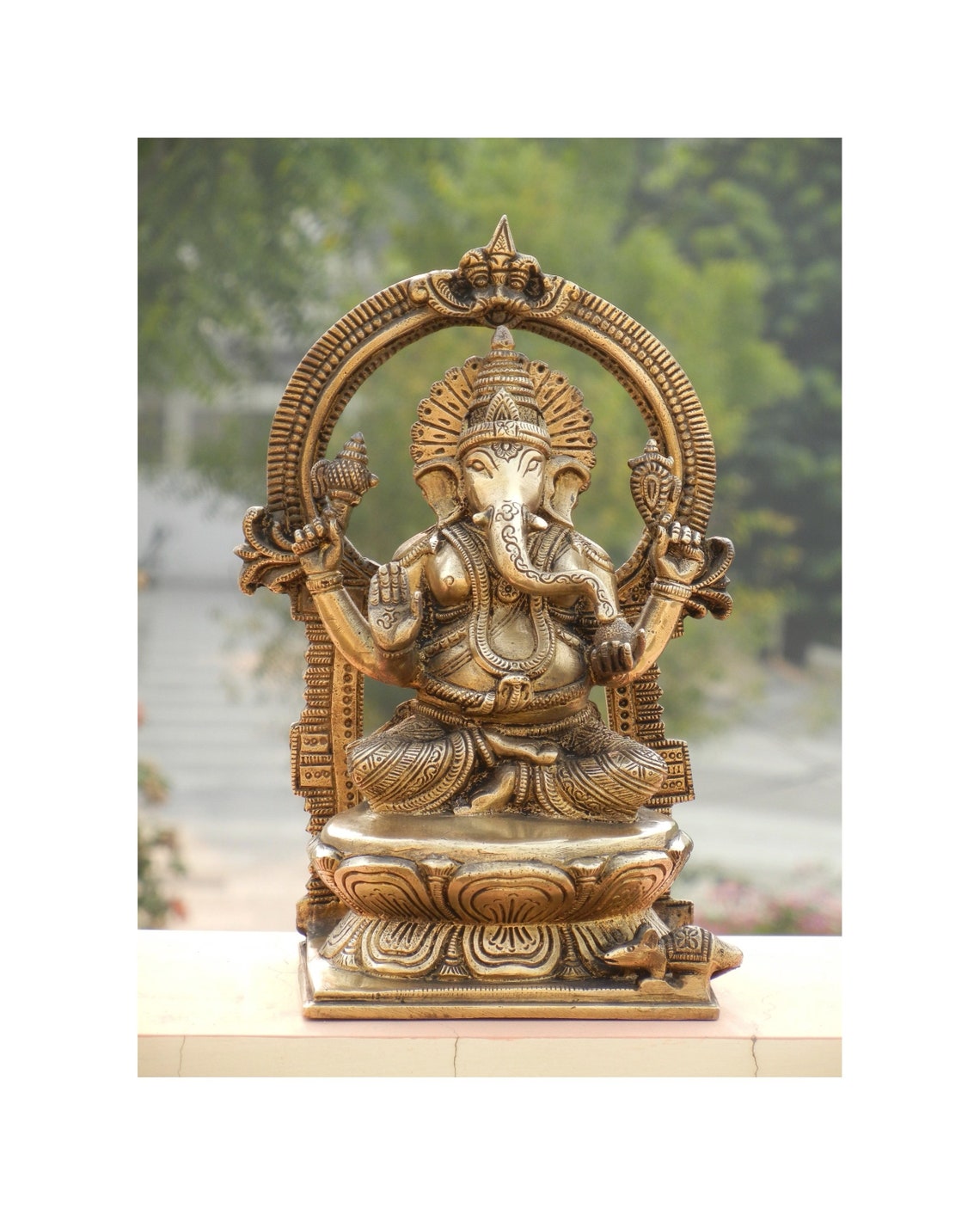 Brass Ganesha Statue Lord Ganesh Statue Lord Ganesha - Etsy