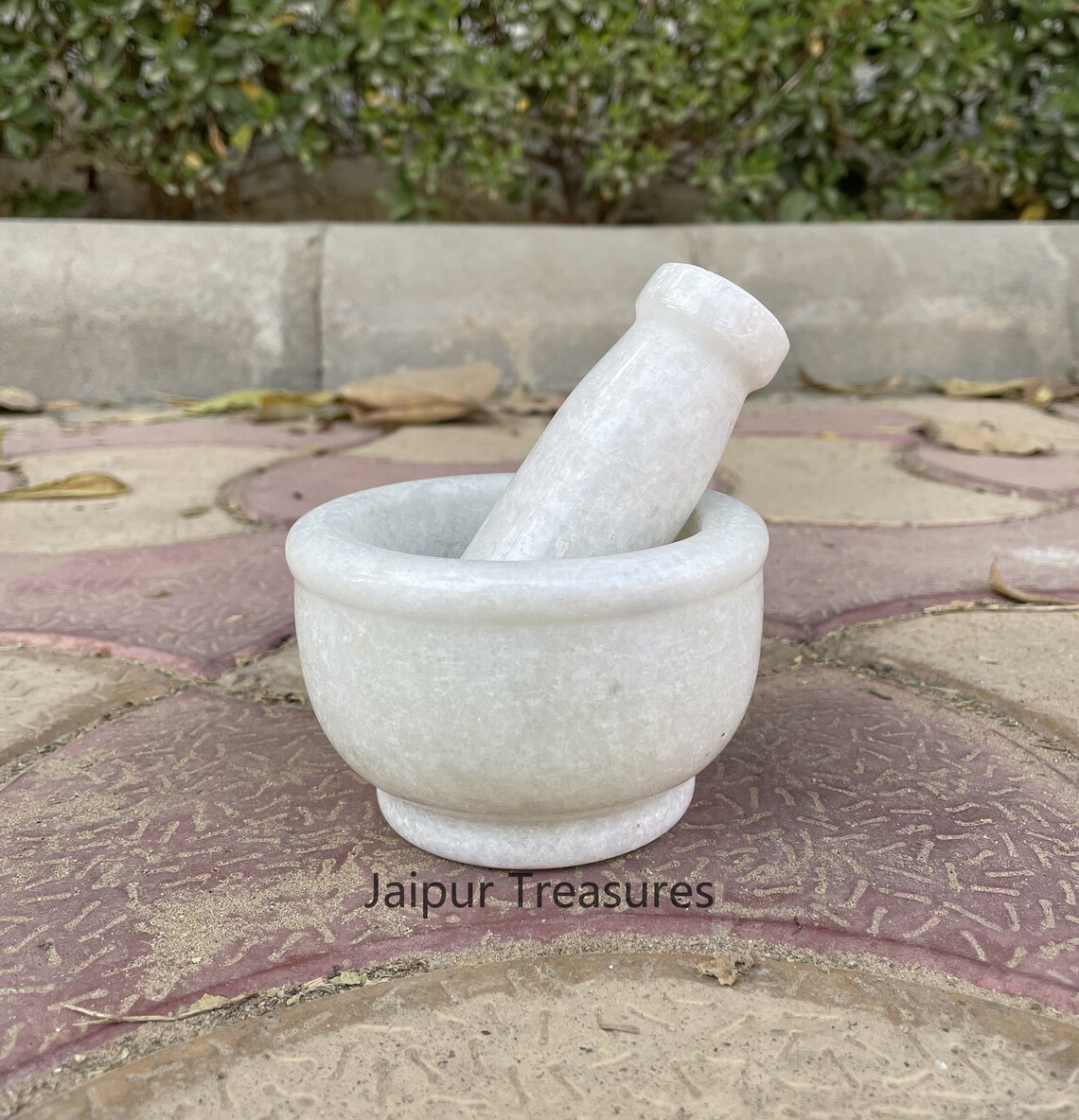 Marble Mortar and Pestle Okhal Moosal Moosali Traditional - Etsy