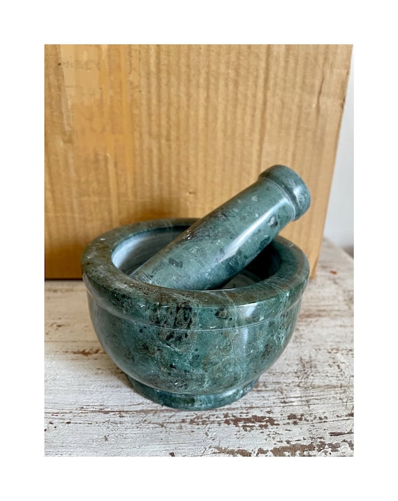 Marble Mortar and Pestle Okhal Moosal Moosali Traditional | Etsy
