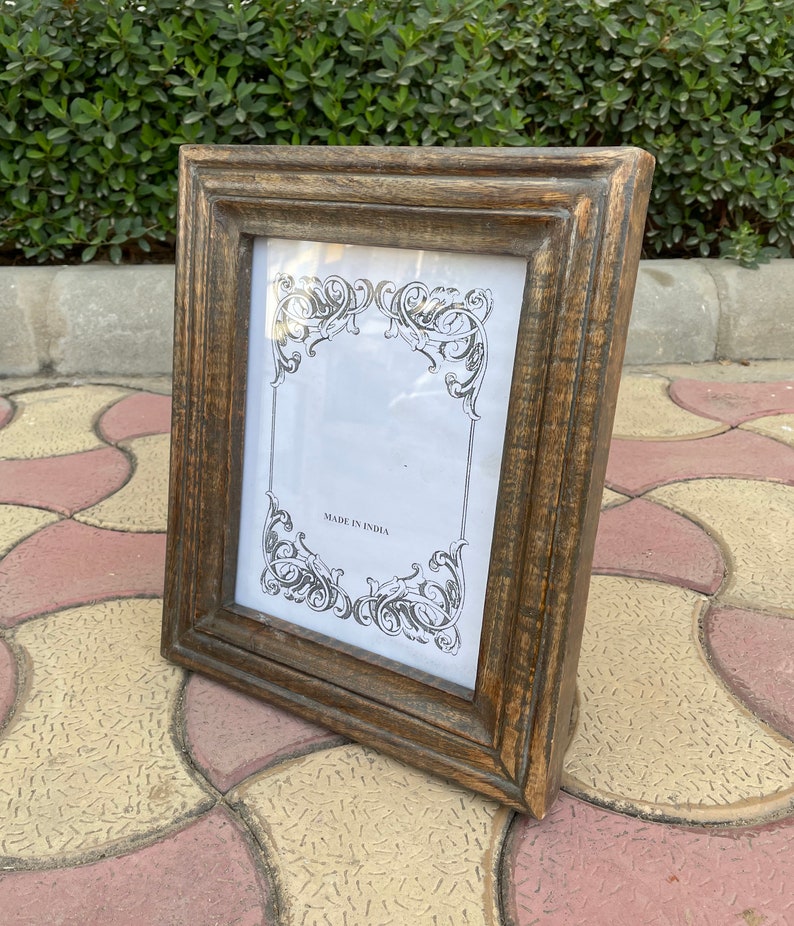 Wooden Photo Frame Photo Stand Picture Frames Handmade | Etsy