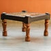 Wooden Pidha Chair, Pouffe, Ottoman, Low Seat, Stool, Footstool, Chair ...