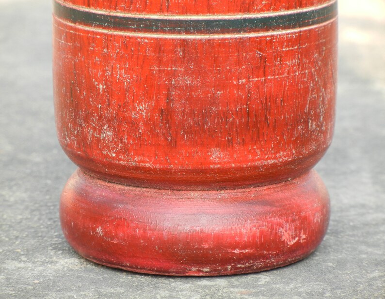 Vintage Old Wooden Mortar and Pestel, Okhal, Moosal, Moosali ...