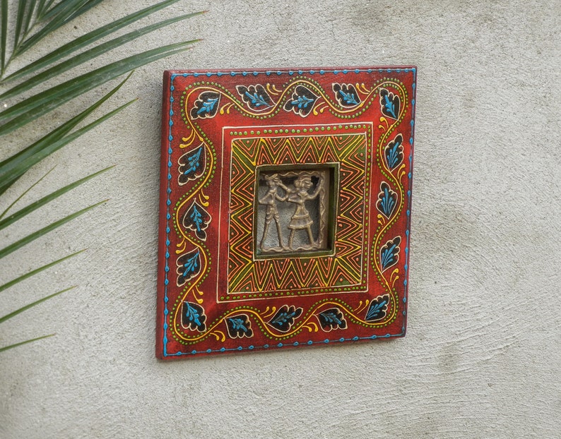 Wooden and Brass Wall Decor Wall Hanging Wall Art Handmade - Etsy