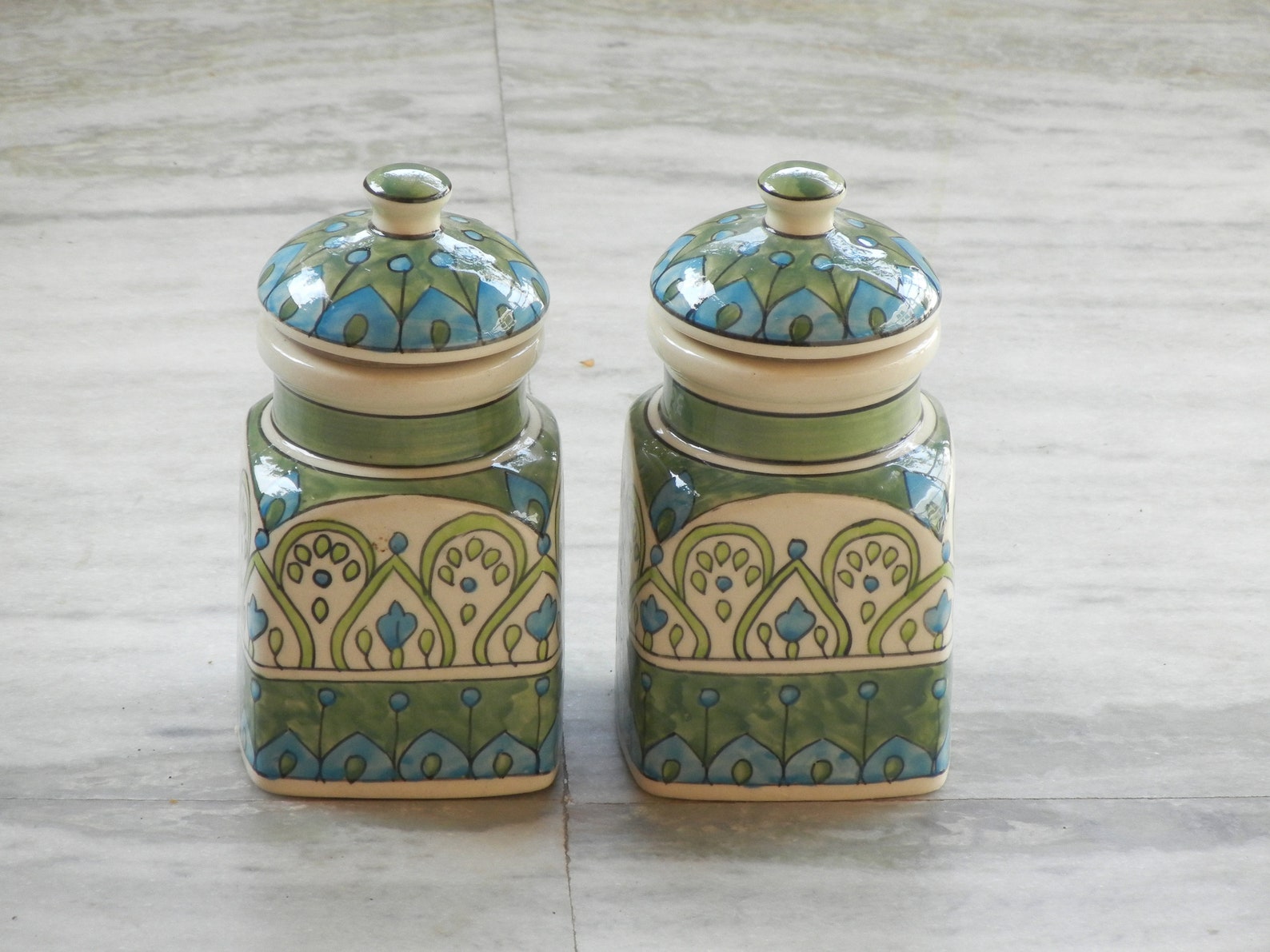 Ceramic Pickle Jar Achaar Barni Sauce Jar Container - Etsy