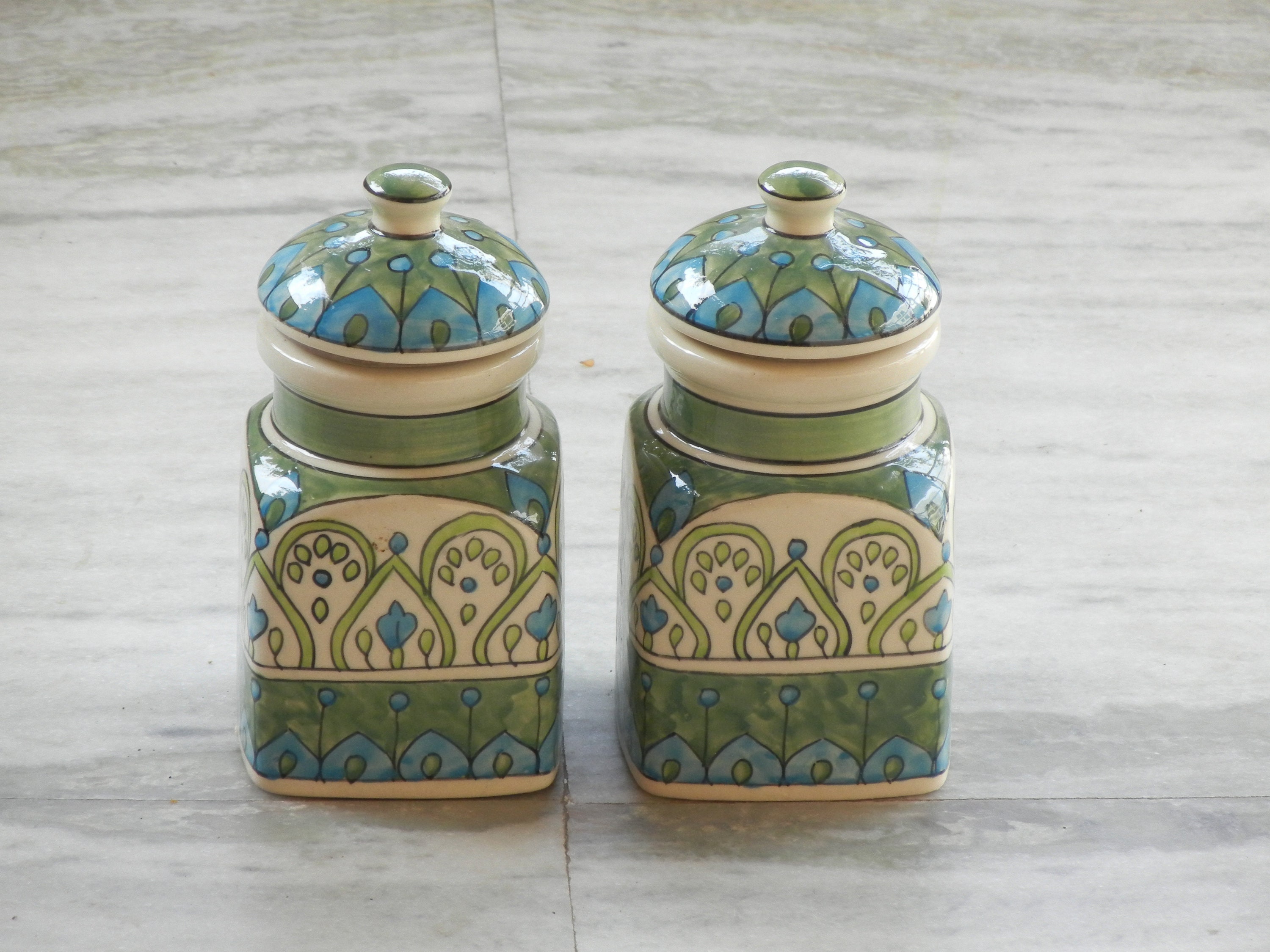 Ceramic Pickle Jar Achaar Barni Sauce Jar Container - Etsy