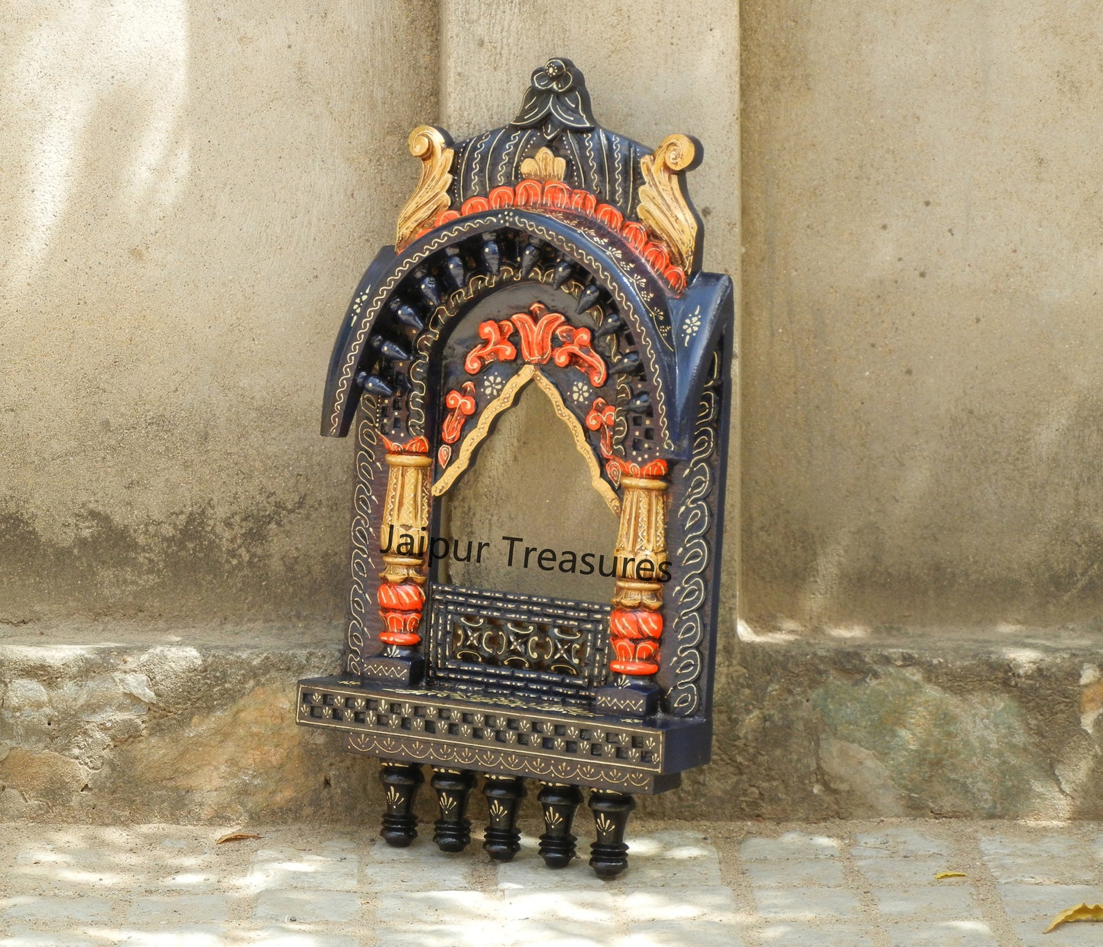 Wooden Jharokha, Wall Frame, Wall Decor, Wall Hanging, Handmade Hand ...
