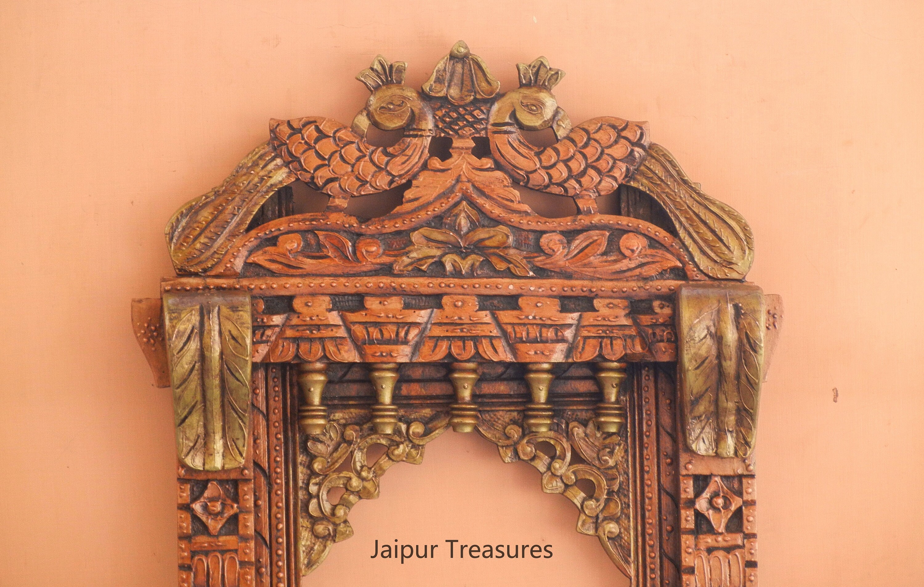 Wooden Ethnic Jharokha Wall Frame Wall Decor Wall Hanging | Etsy