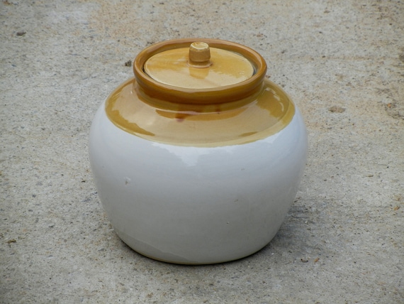 Ceramic Round Pickle Jar Achaar Barni Container Canister - Etsy