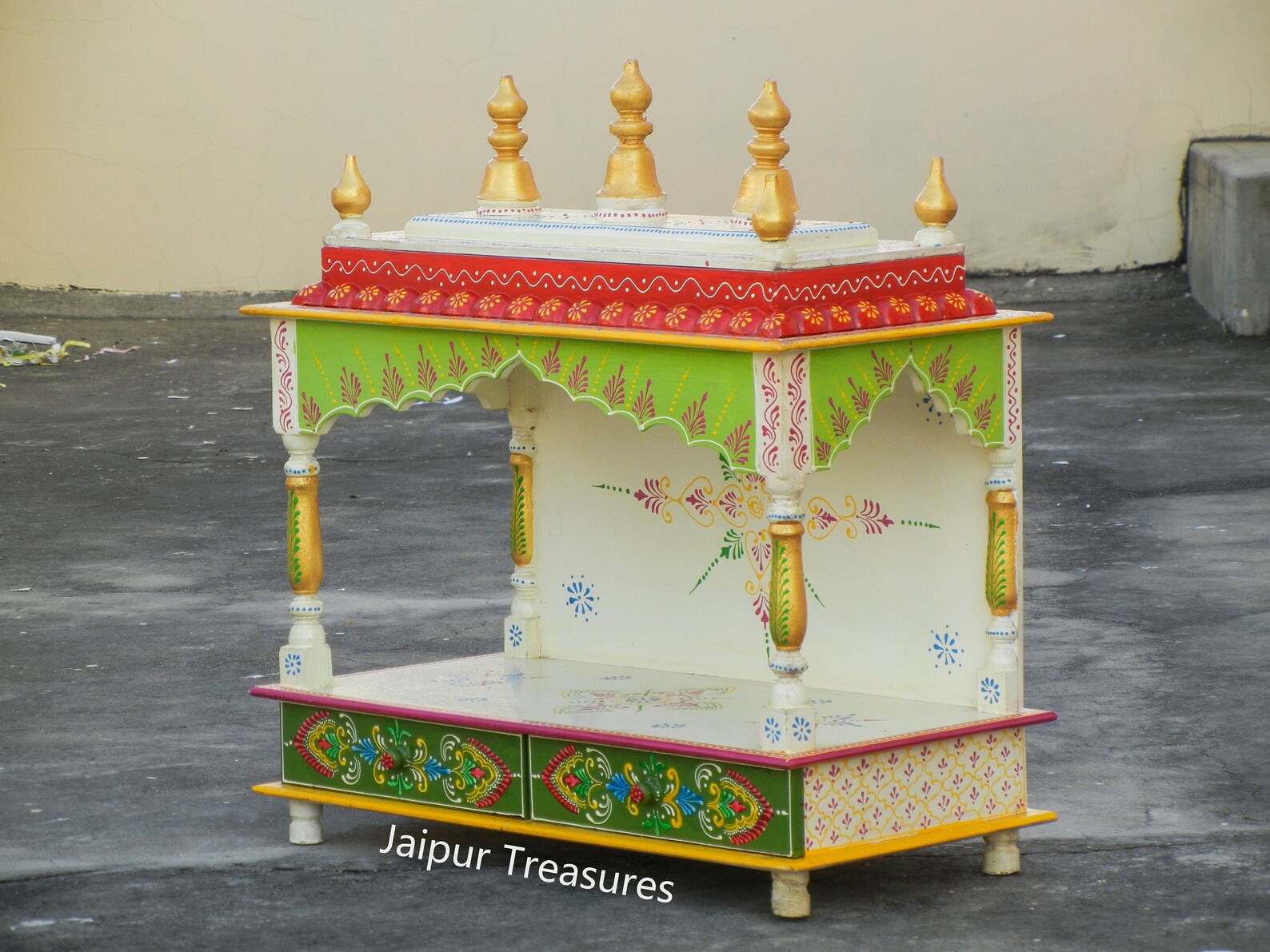 Wooden Home Temple, Mandir, Pooja Ghar, Mandapam for Worship, Pooja ...