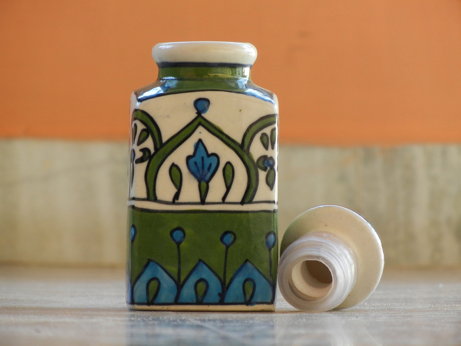Ceramic Pickle Jar Achaar Barni Sauce Jar Container | Etsy